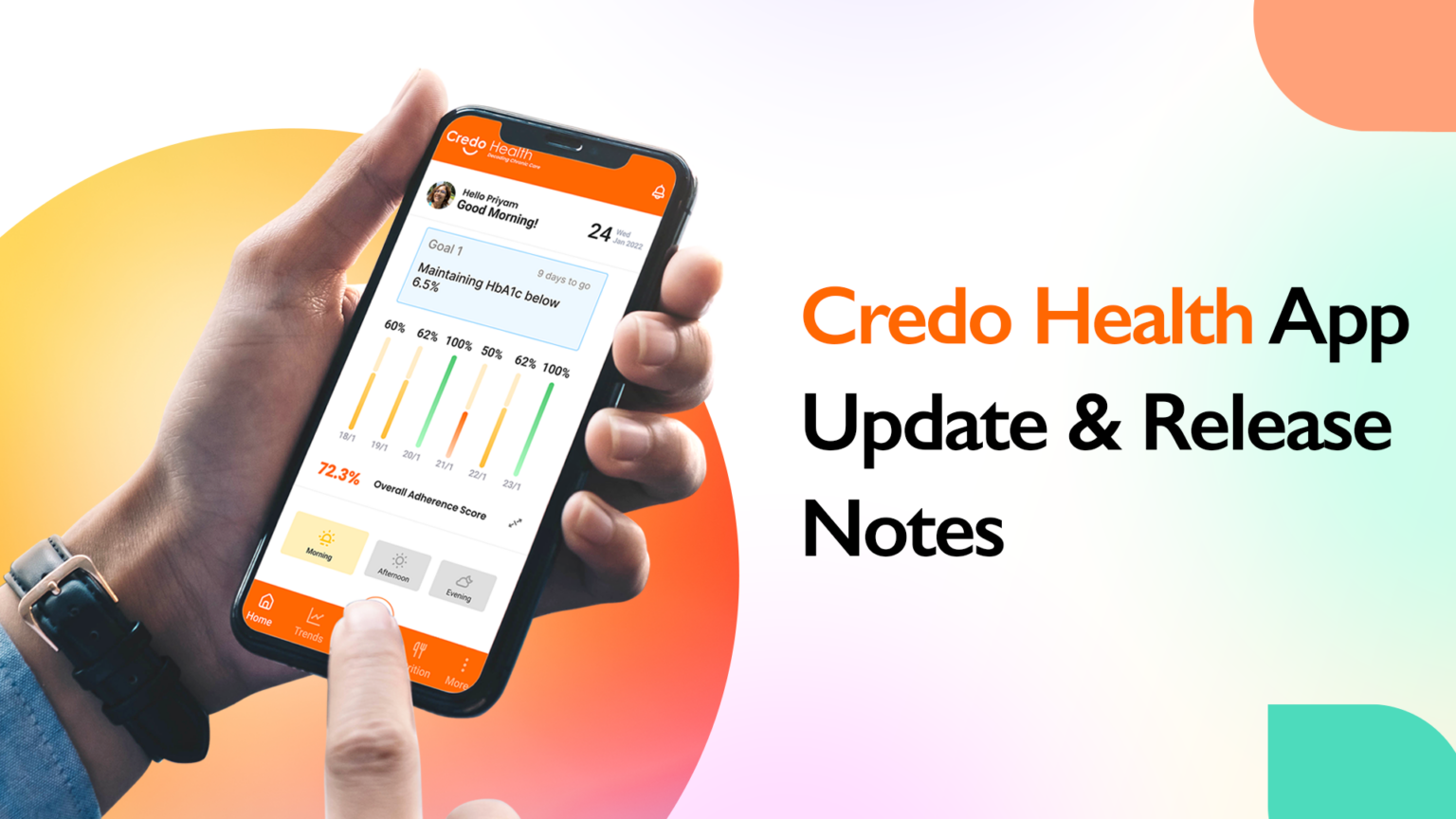 Credo Health App Update & Release Notes – Credo Health